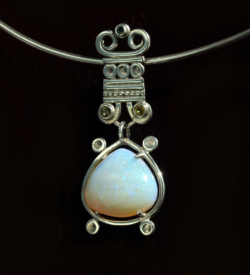 OPAL PENDANT - Etsy