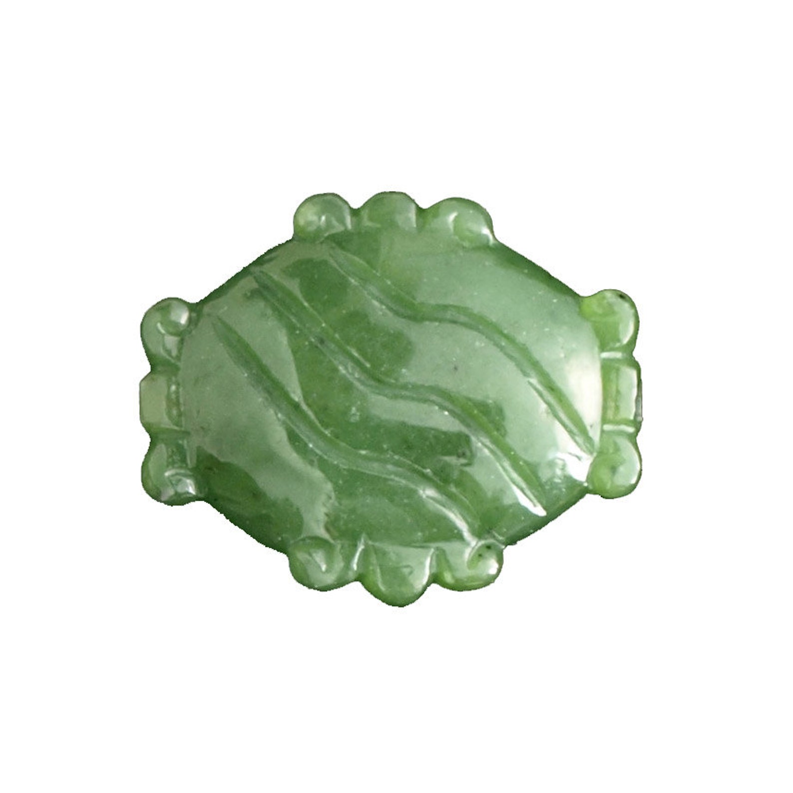 Jade Aztec stone tetl bead | Etsy