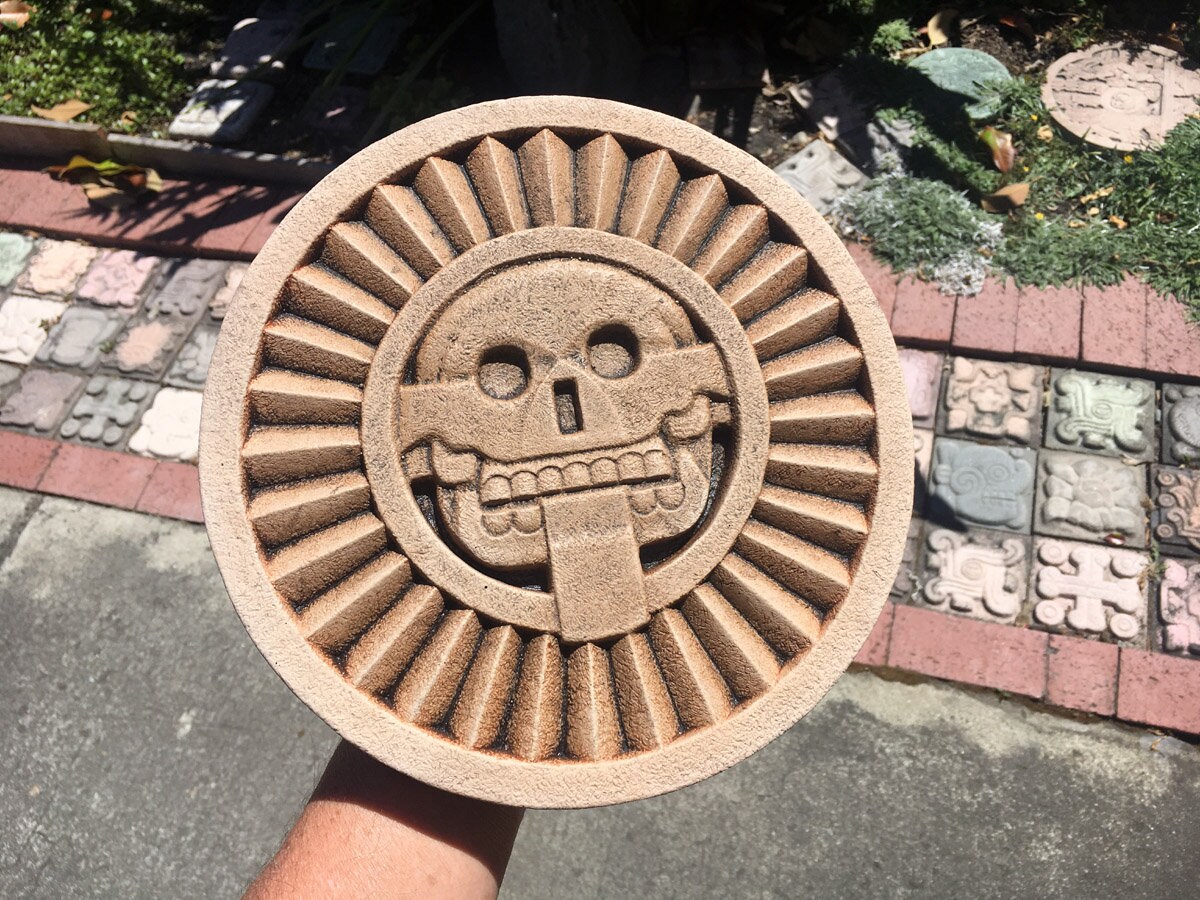 Death Disk Mictlantecuhtli Stone - Etsy