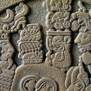 Mayan Ball Court Stone - Etsy