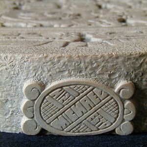 Mayan Ball Court Stone - Etsy