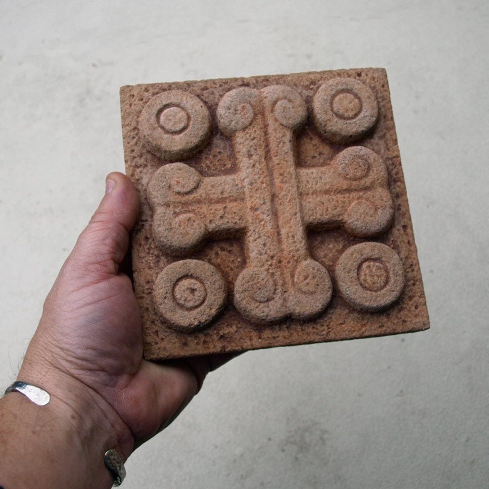 Decorative Tile Crossed Bones - Etsy