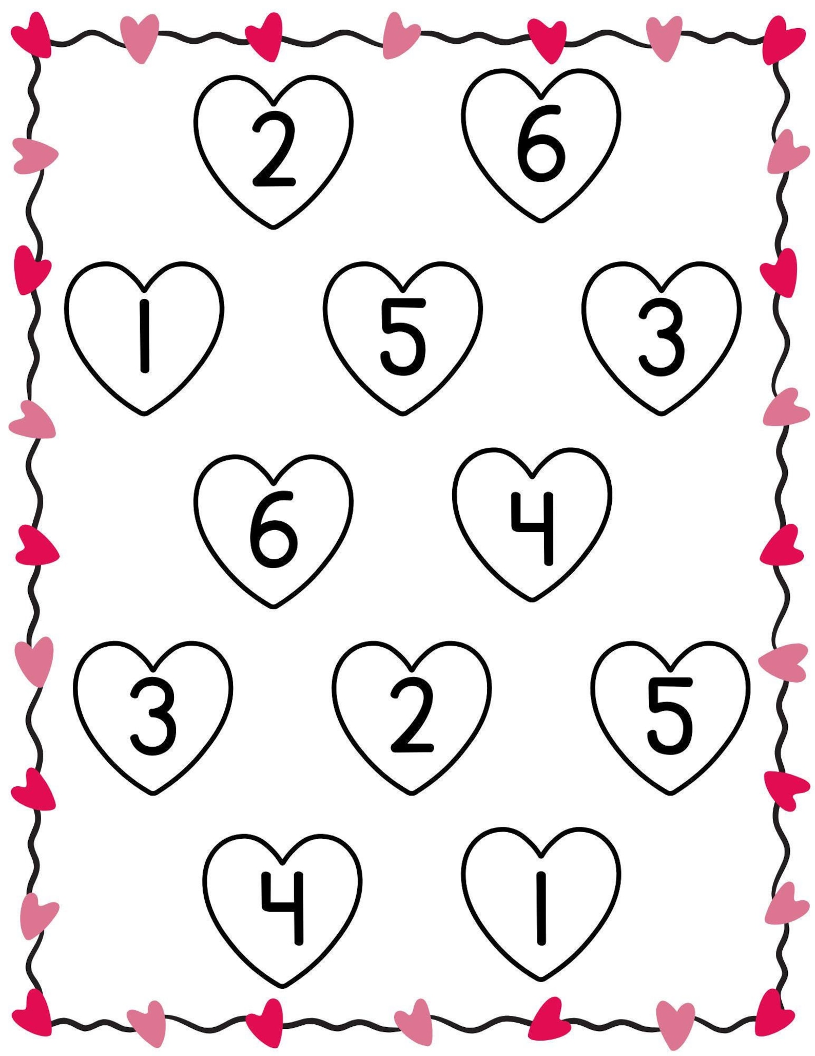 Valentine Roll & Color - Etsy