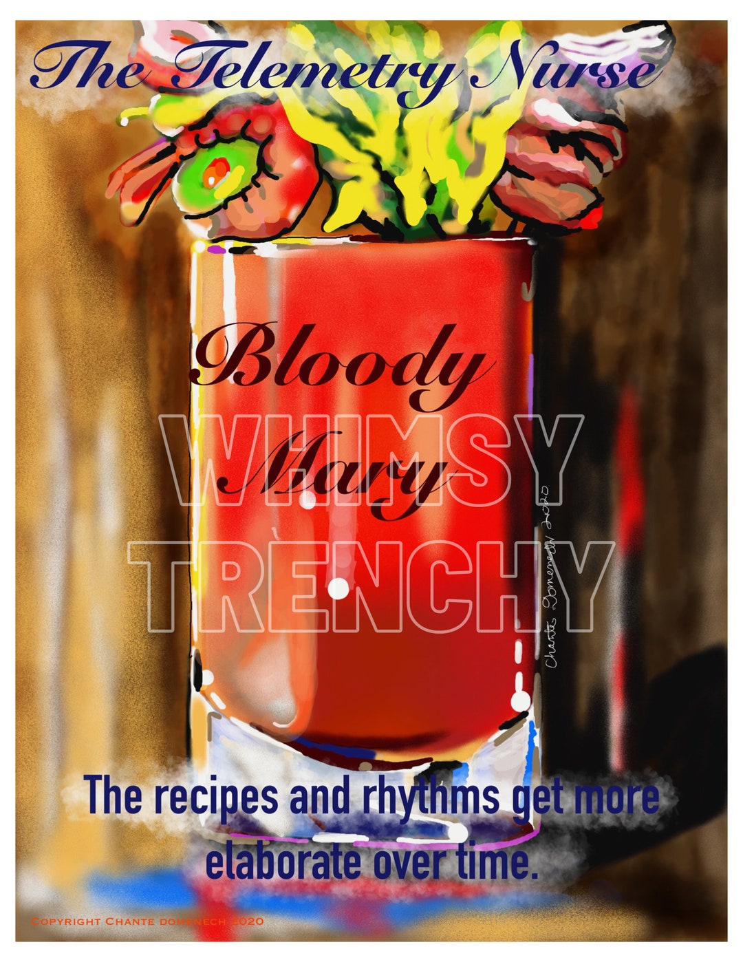 Telemetry Nurse Specialty Poster Instant Download 8.5x11 (telemetry Rn ...