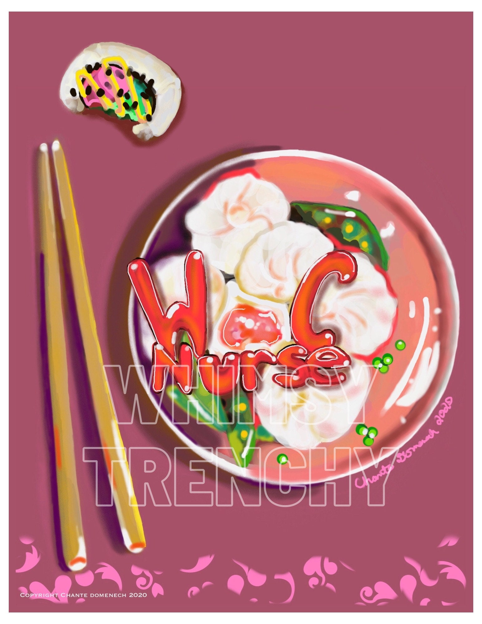 WOC Nurse Wall Decor Digital Instant Download (wound,ostomy,continence ...