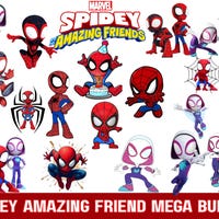 Spidey and His Amazing Friends Party Props & Backdrop – High-quality ...