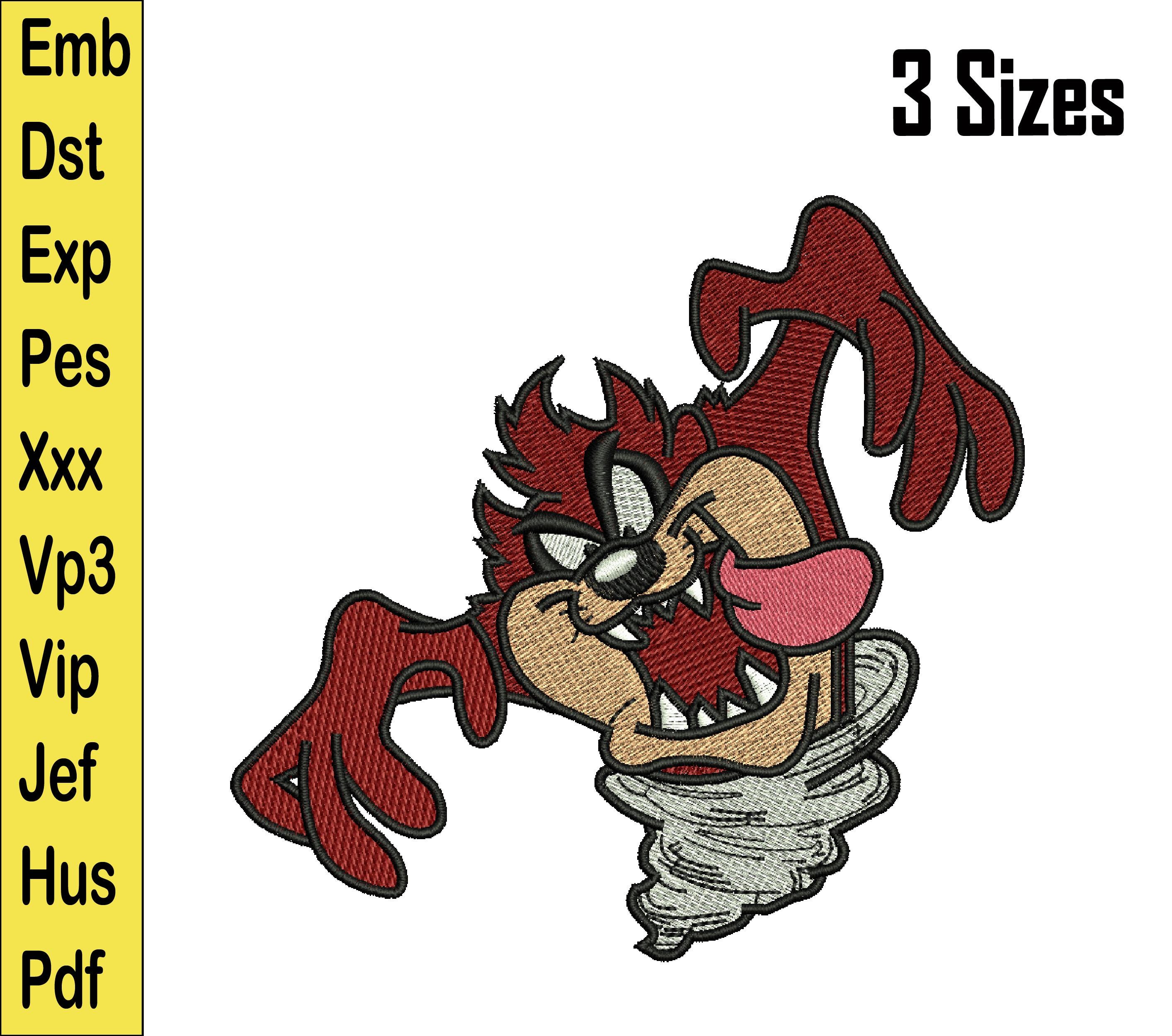 Tasmanian Devil Tornado Drawing