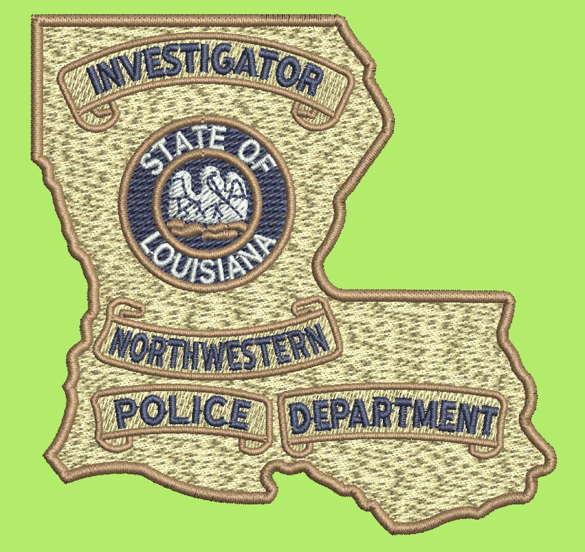 Police Badge Embroidery Design | Security Officer Patch | Multiple ...