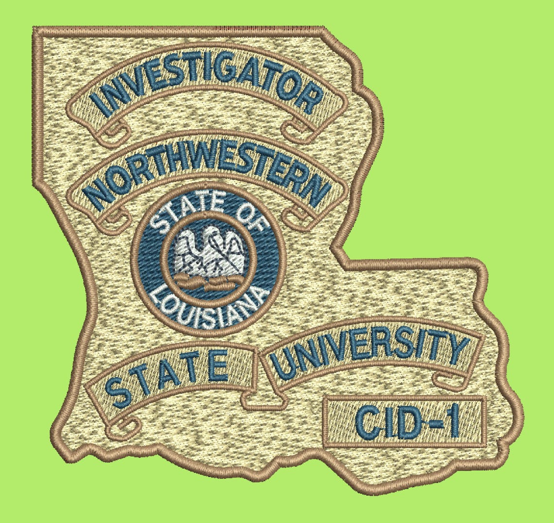 Police Badge Embroidery Design | Security Officer Patch | Multiple ...