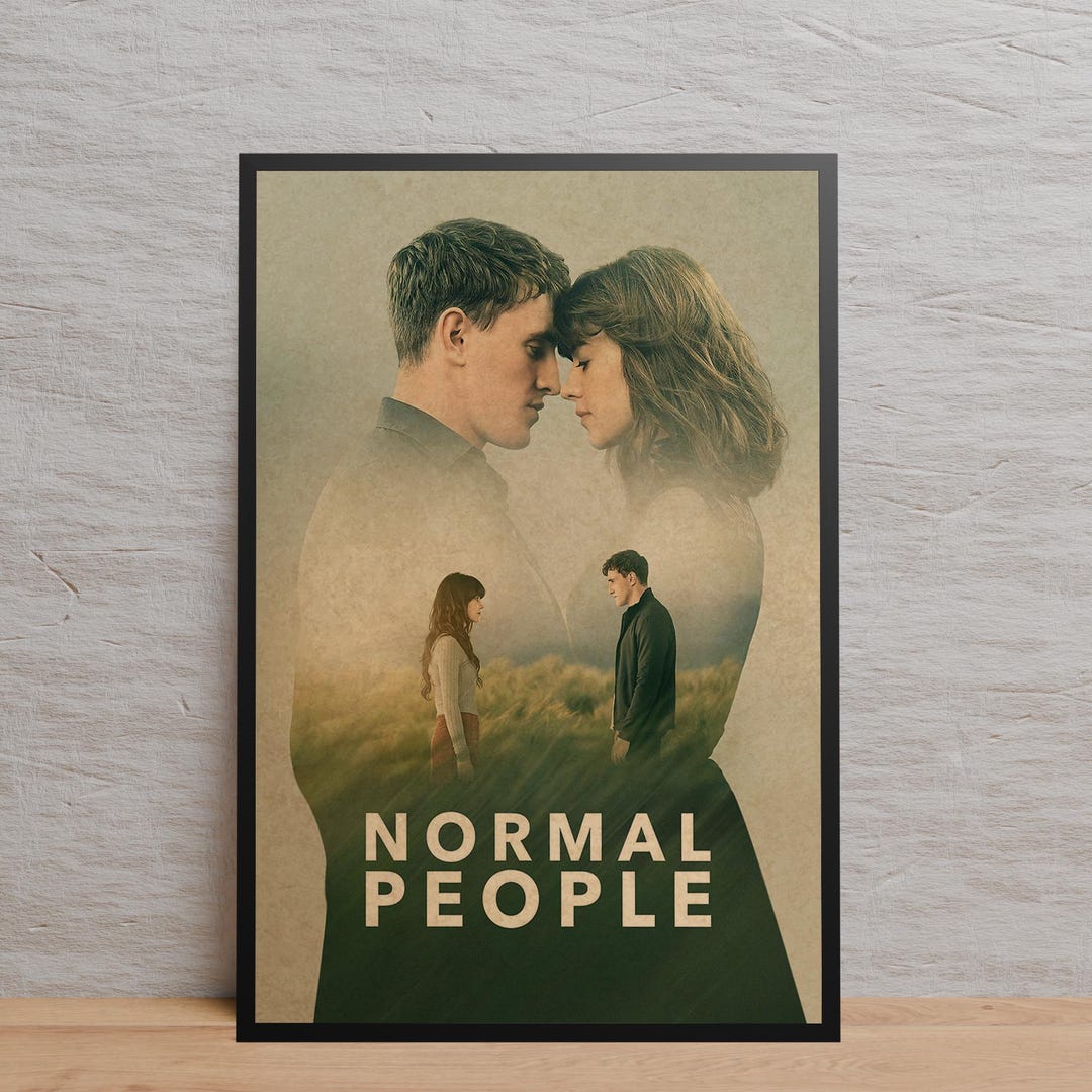 Normal People Poster | Wall Art | Kraft Paper Print | Retro Poster ...