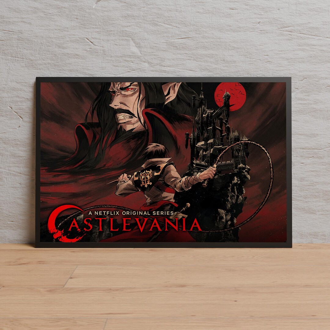 Castlevania Poster Wall Art Kraft Paper Print Retro Poster Wall Decor ...