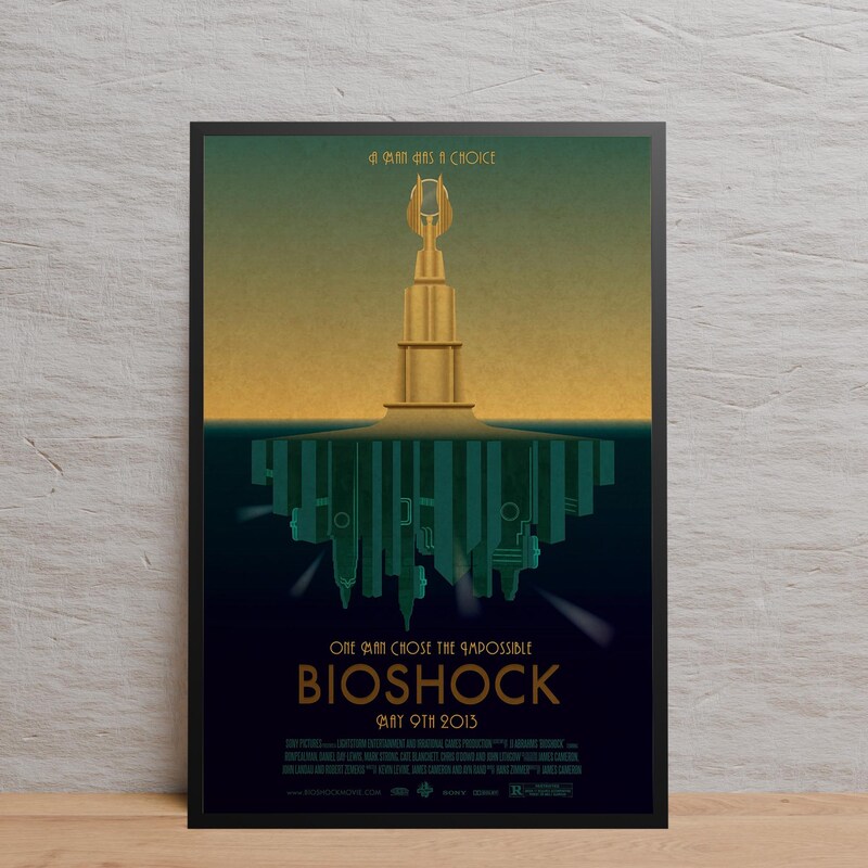 Bioshock Poster - Etsy UK