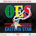 Eastern Star SVG DXF PNG Cut File Clipart Instant Download Digital File ...