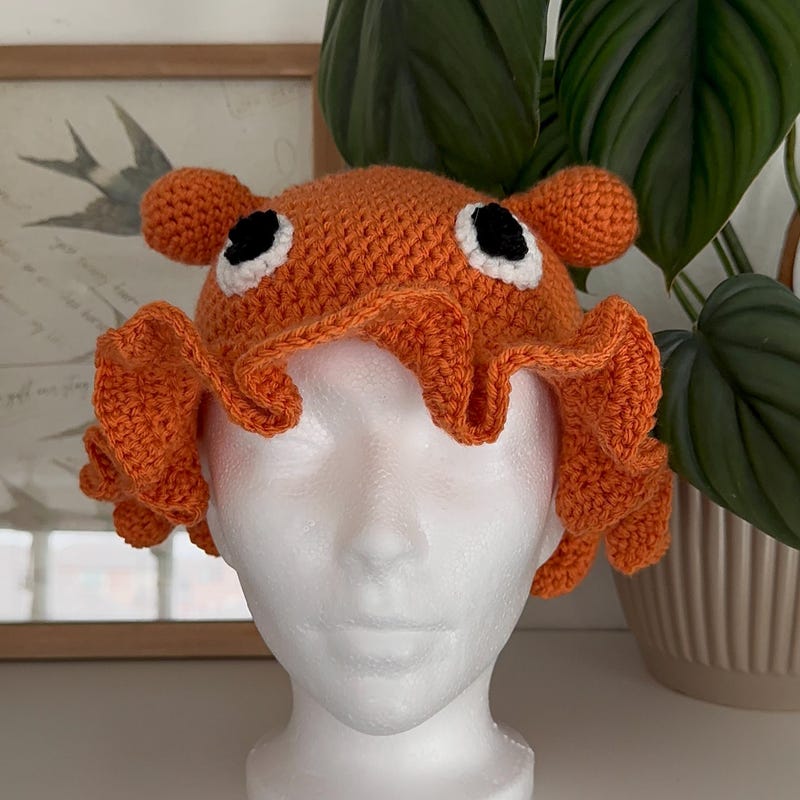 Octopus Hat - Etsy