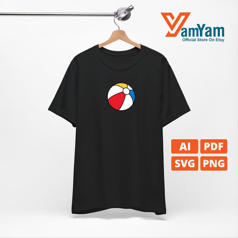 Beach Ball SVG Files | Beach Ball Cut Files | Summer Beach SVG Vector ...