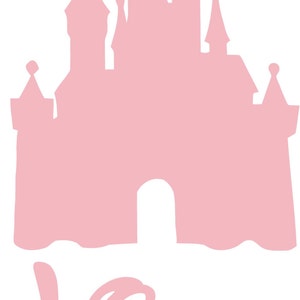 Disney CASTLE Personalized Name Vinyl Decal Wall Lettering Words ...