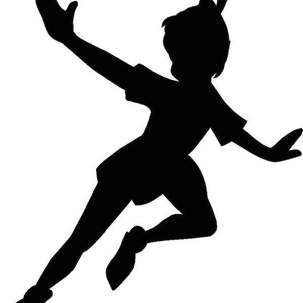 Peter Pan Silhouette - Etsy