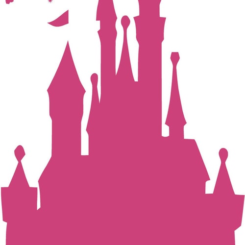 Disney CASTLE 22x42 Modern Vinyl Decal Wall Lettering Words - Etsy