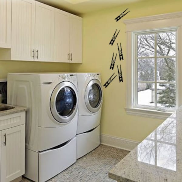 Clothespin Decals - Etsy