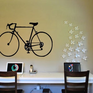 Bike Bicycle 32x20 Vinyl Wall Lettering Words Quotes Decals Art Custom ...