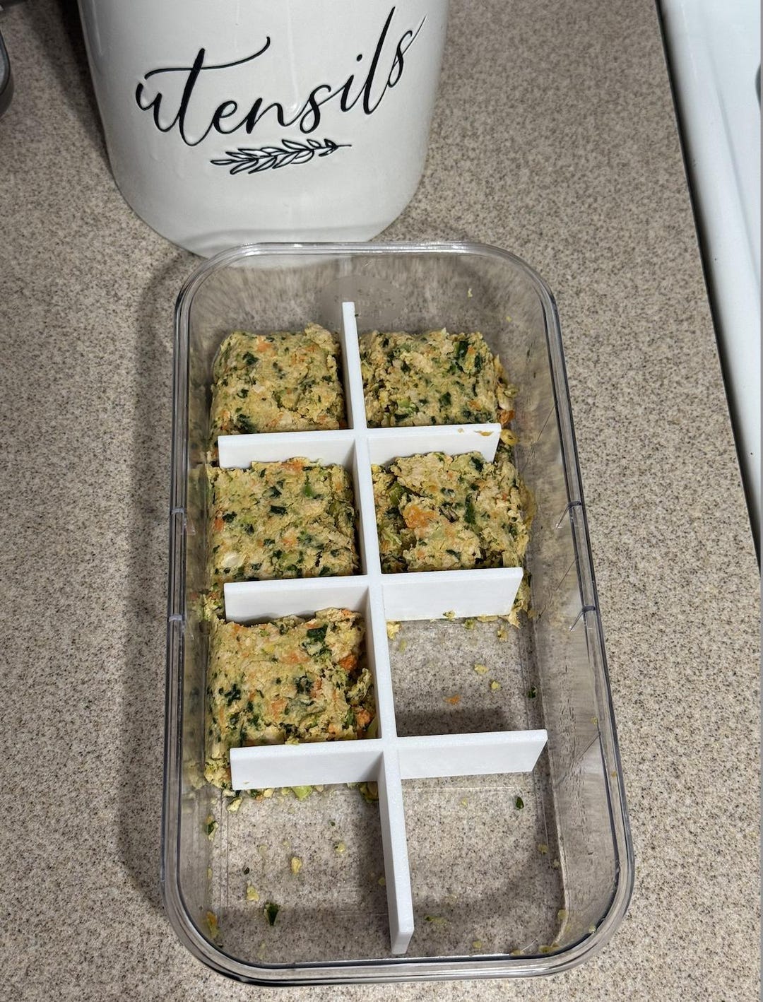 Fresh Dog Food Cutter – Portion Control Tool for 4, 6, or 8 Equal Meals ...