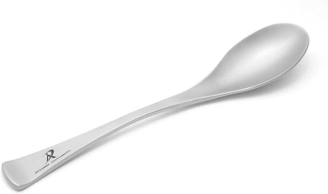 Chefs Rocher Spoon, Quenelle Spoon, Heavy Duty Stainless Steel 304 ...