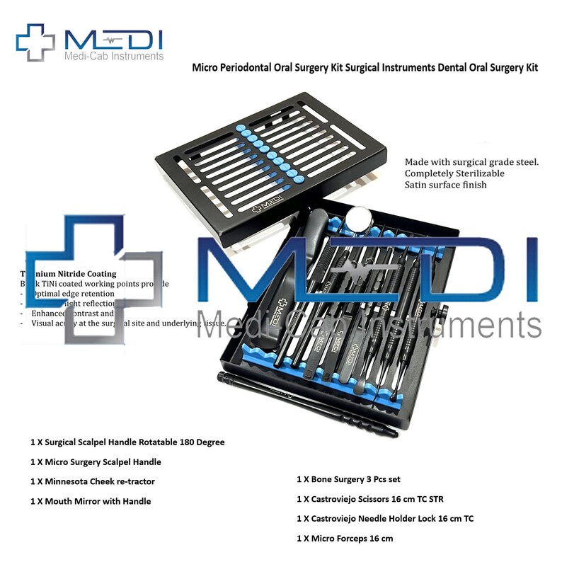 Basic Micro Dental Implant Oral Surgery Kit - Etsy