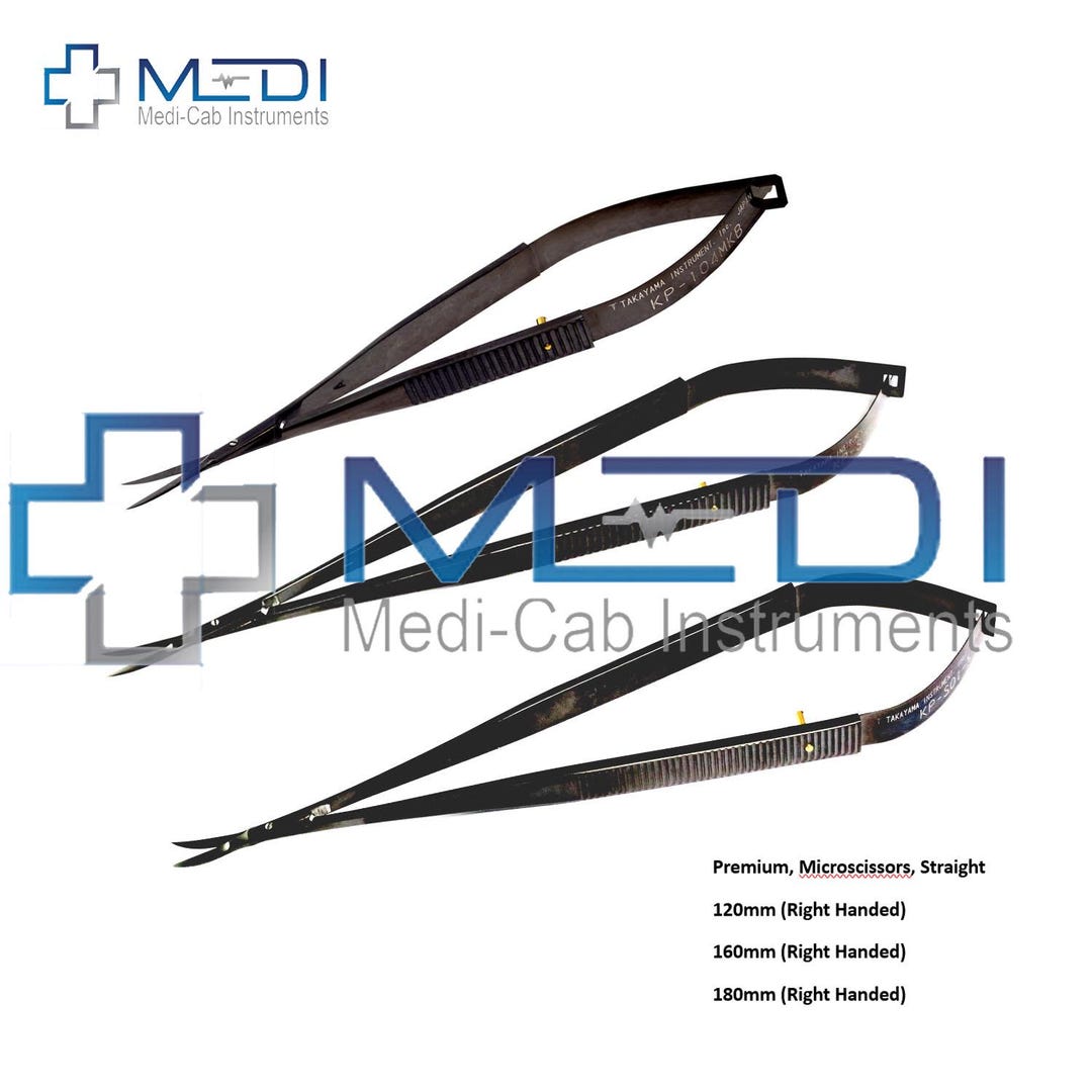 Kamiyama Micro Scissors Neurosurgery Set of 3 Pcs - Etsy