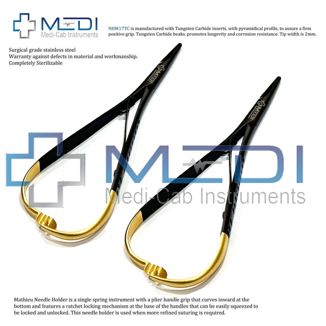 2 Mathieu Needle Holder Orthodontic Lab Instrument Ligature Forceps - Etsy