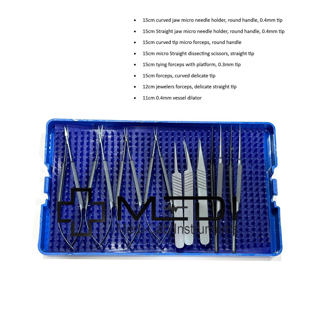 Titanium Micro Surgical Instruments Set Micro Hand Surgery Set - Etsy
