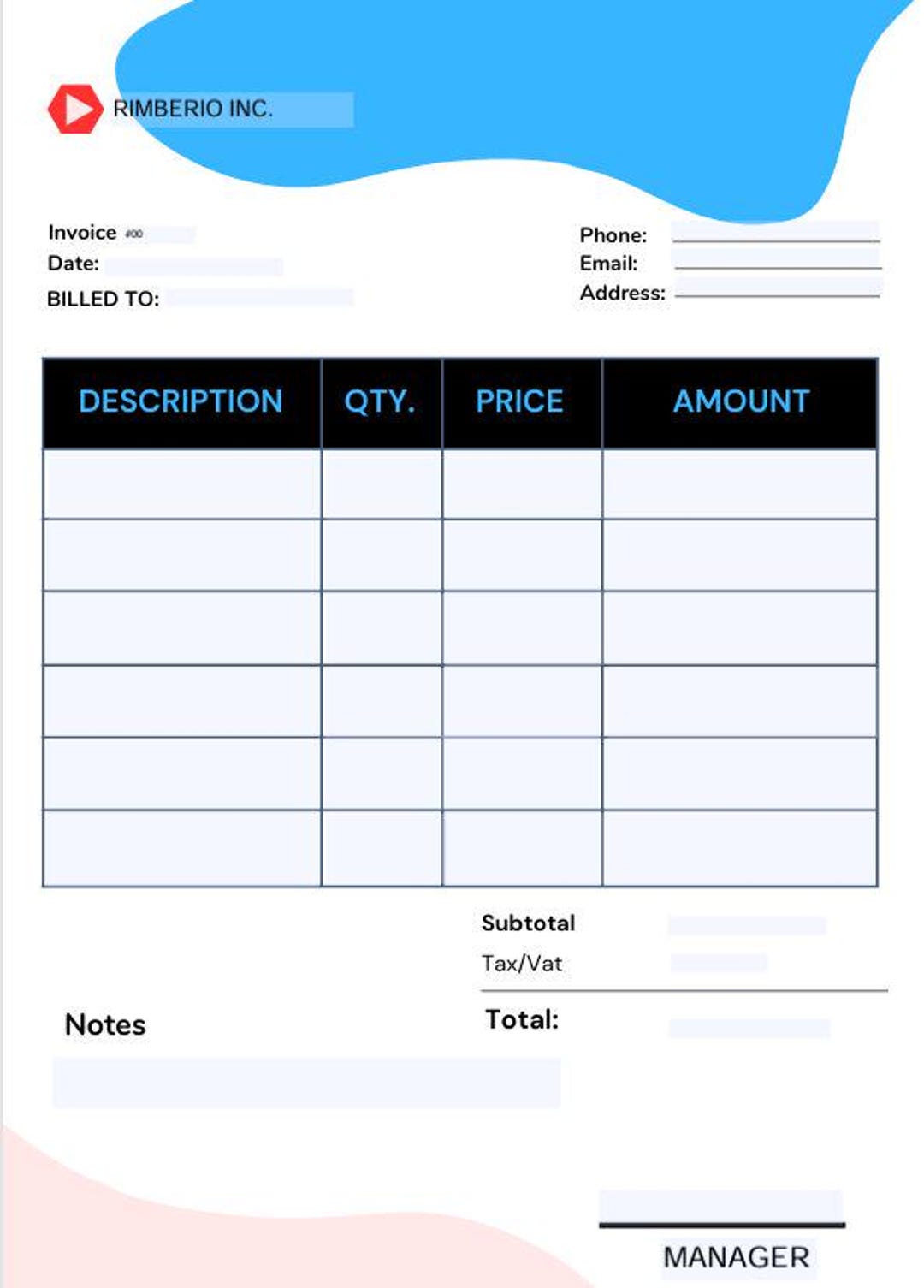 Editable Invoice ,invoice Template Editable ,editable Receipt, Receipt ...