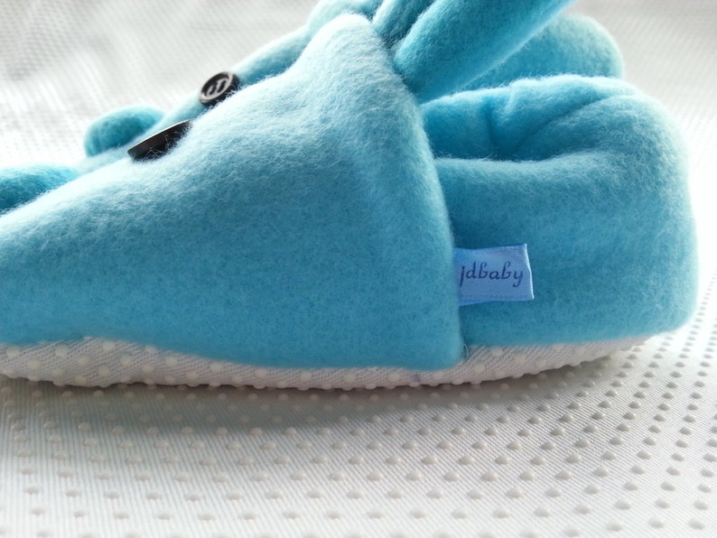 Blue Bunny Slippers - Etsy