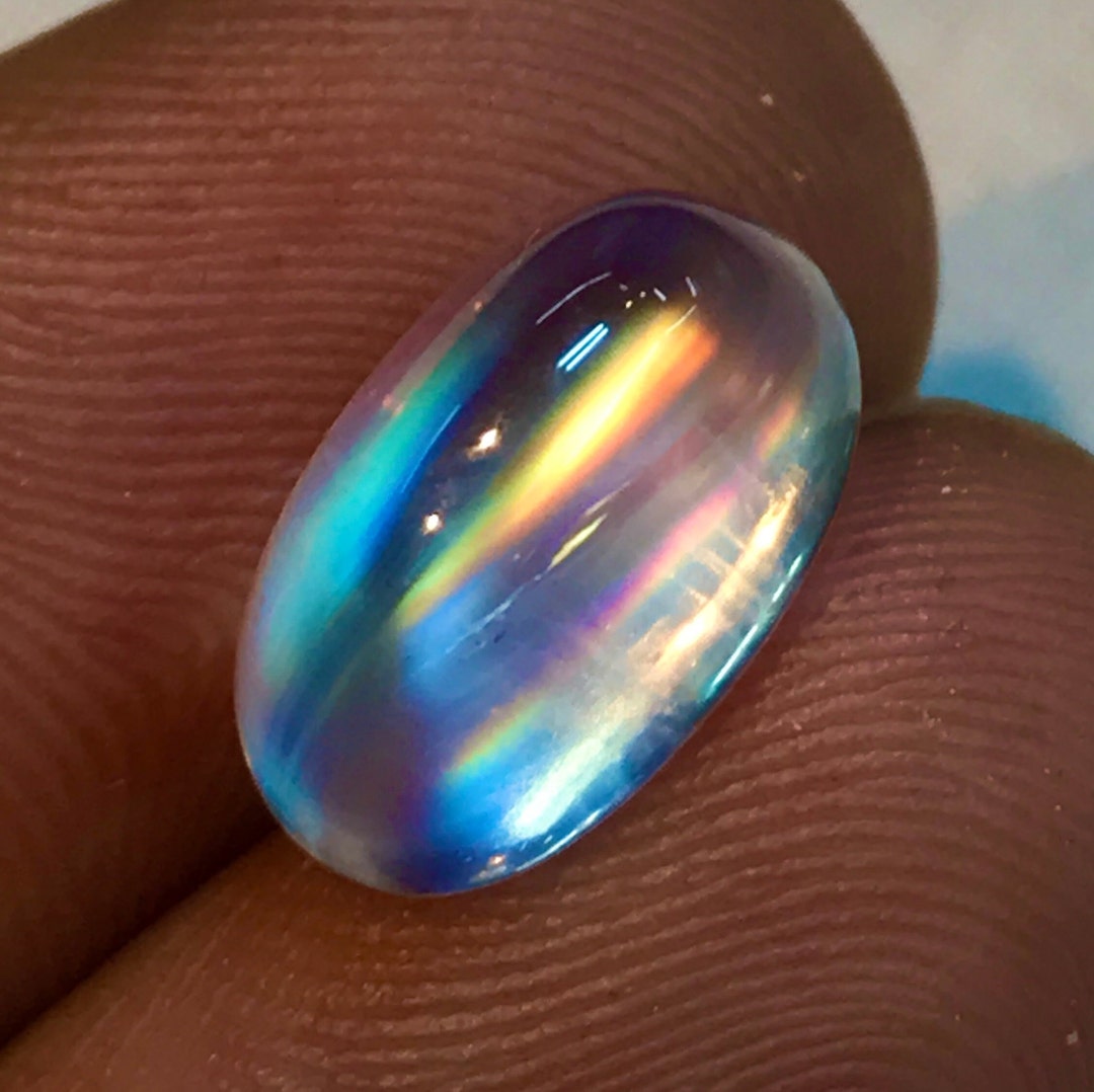Rainbow Moonstone AAAAAA High Quality Amazing Rainbow Flash Fire Nice ...
