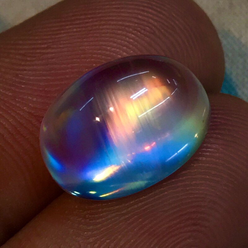 Rainbow Moonstone' - Etsy
