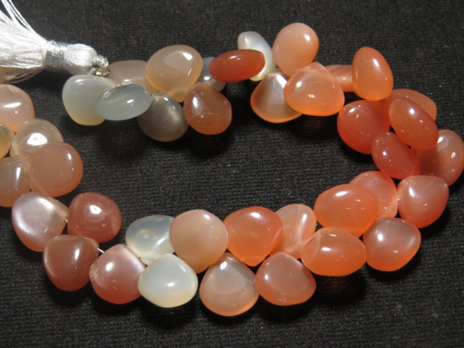 8 Inches so Gorgeous Quality Natural MOONSTONE Multy | Etsy