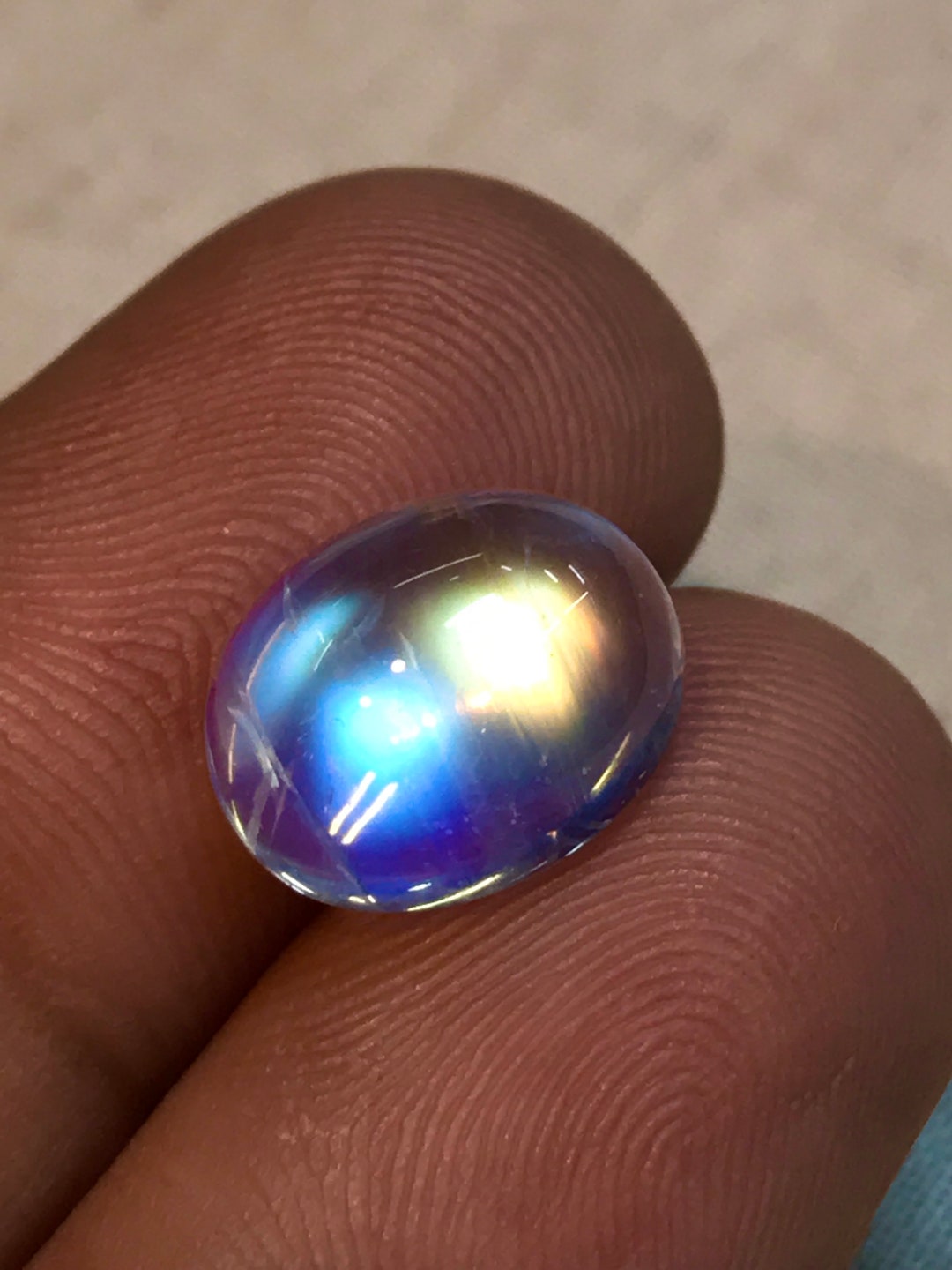 Rainbow Moonstone - AAAA - High Quality Amazing Rainbow Flash Fire Nice ...