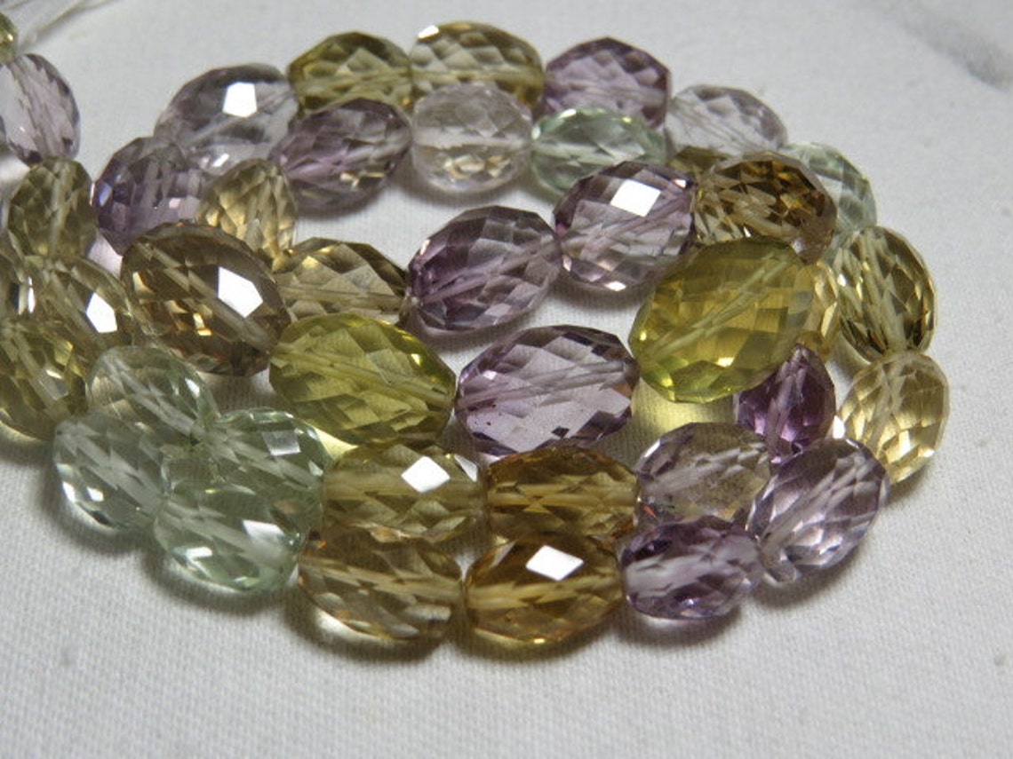 AAAAA High Quality Brazilian Multy Stones Step Cut | Etsy