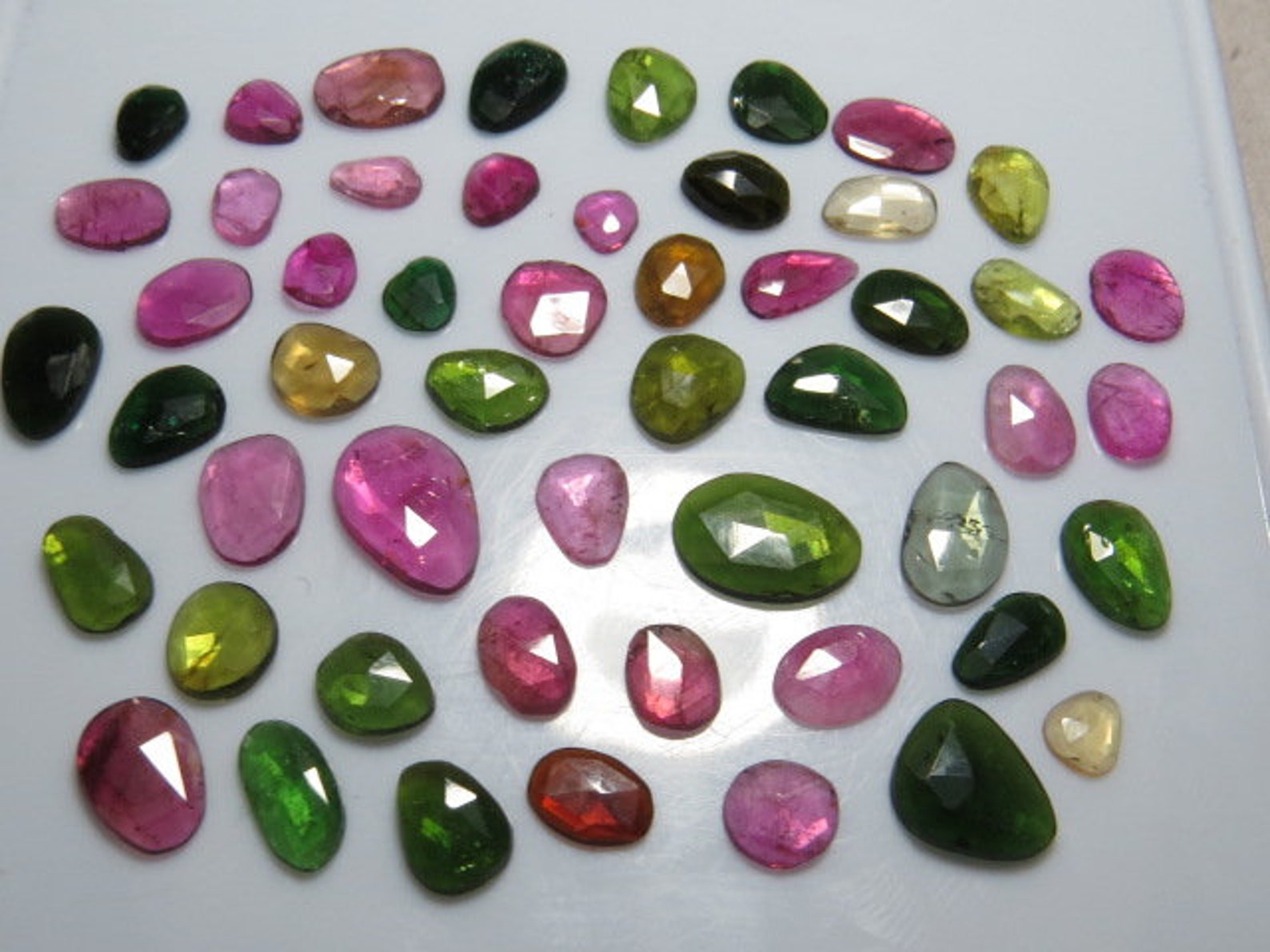 TOURMALINE Multy Colors So Gorgeous High Quality Fine Rose | Etsy