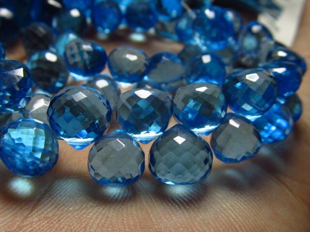 8 Inches Amazing Gorgeous Blue Topaz Colour Quartz - Etsy