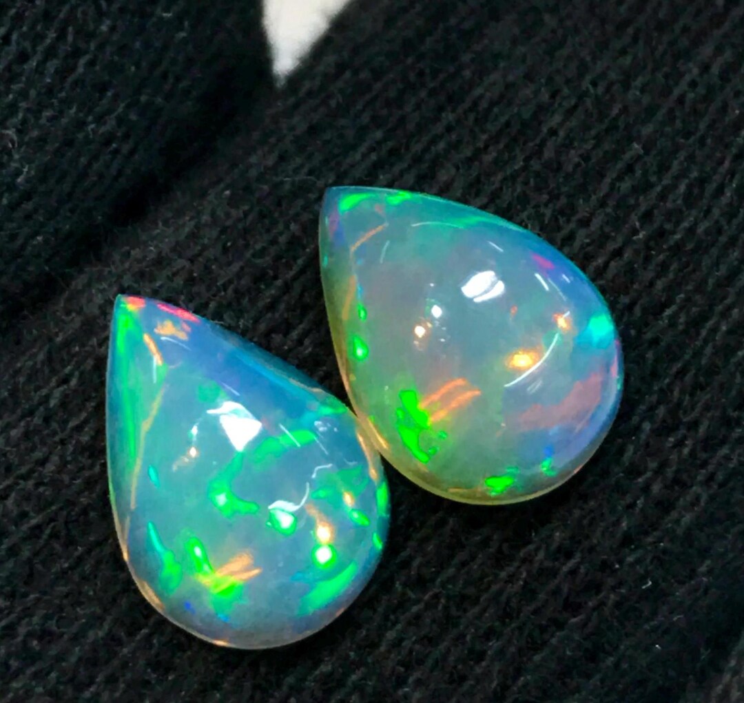 Opal Welo Ethiopian- Amazing Galaxy Mix Red Green Blue Fire - AAAAAAAAA ...