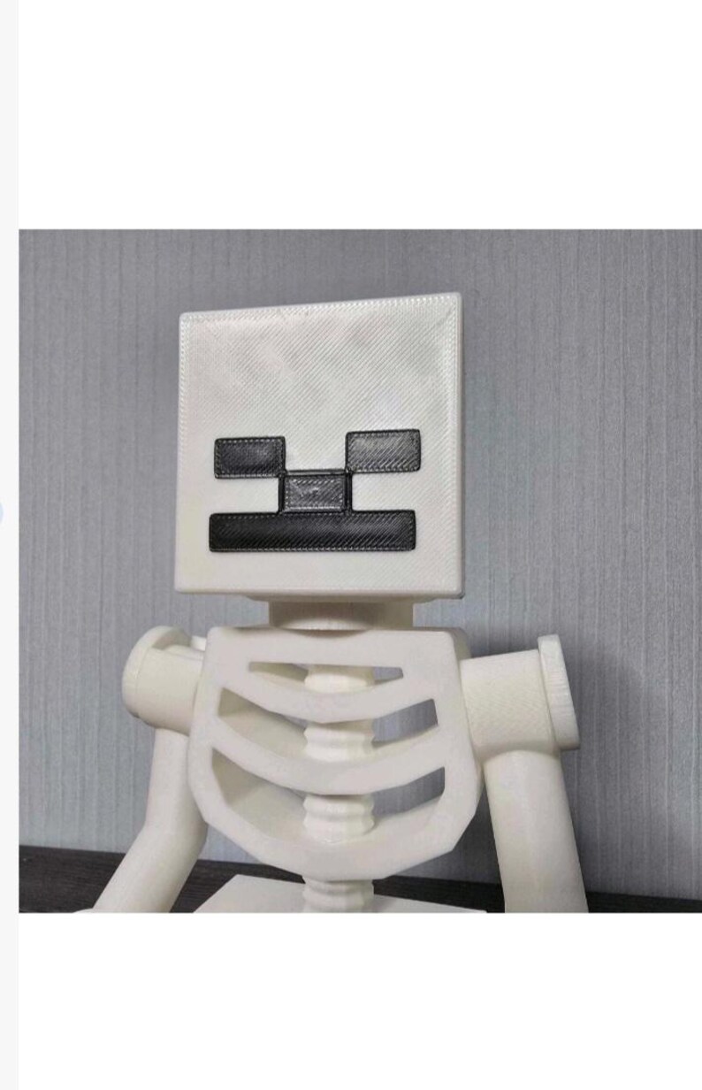 Big Brick * Skeleton - Minecraft * 3d Printed - Etsy