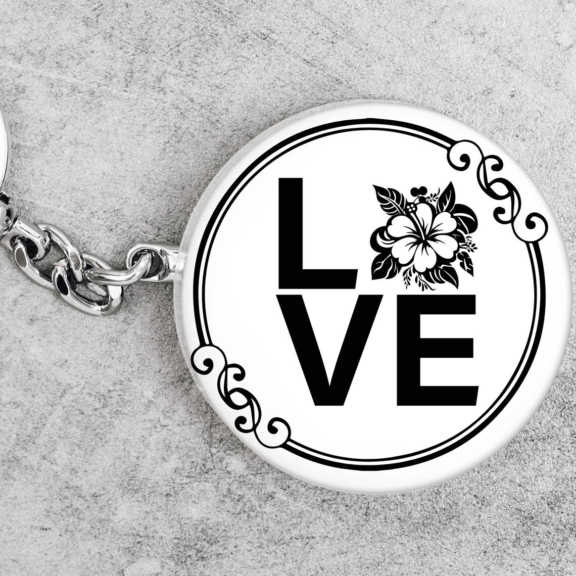 Keychain Svg Bundle, Key Ring Svg, Round Keychain Svg, Acrylic Keychain ...