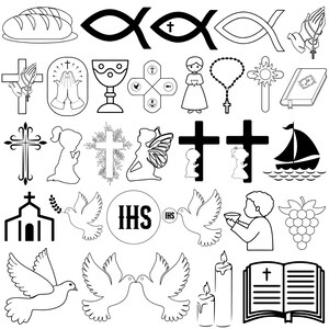 First Communion Svg Bundle, Cross Svg, Communion Clipart, File Svg ...