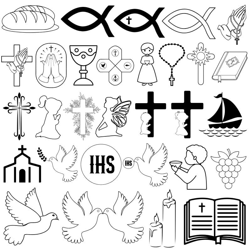 First Communion Svg Bundle, Cross Svg, Communion Clipart, File Svg ...