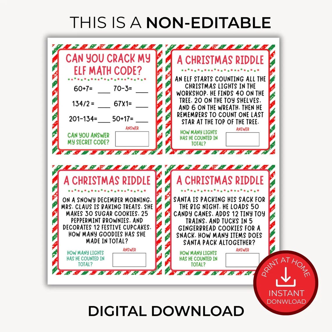 6 7 Elf Prop Game, Elf Math 67, Riddle 6-7, Maths Activities Six Seven ...