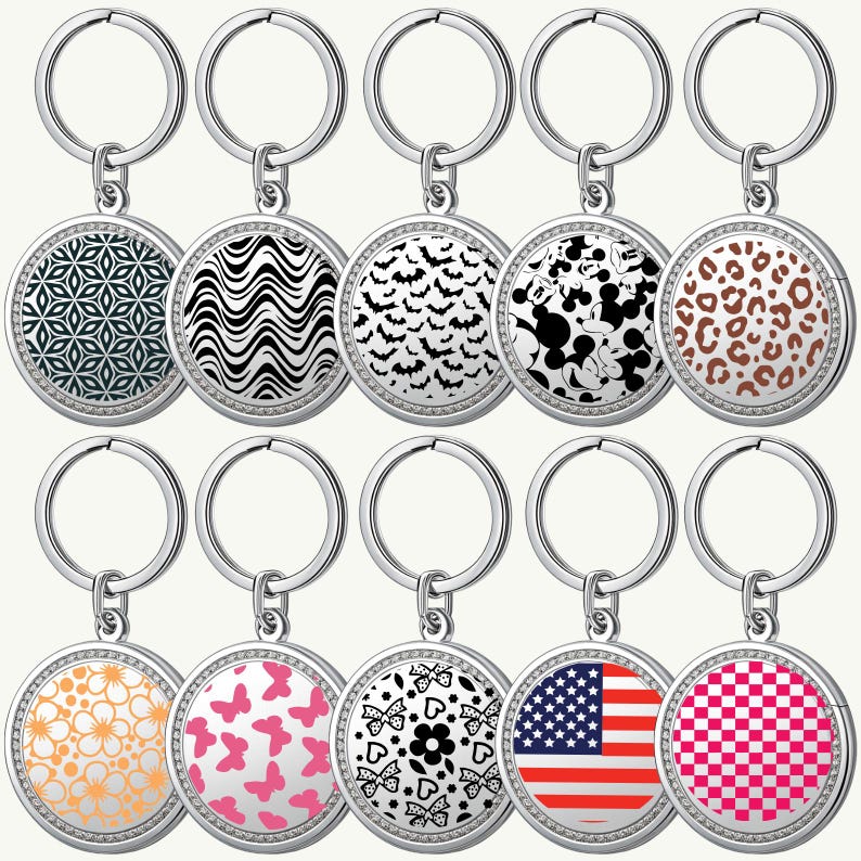 Keychain Svg Bundle, Key Ring Svg, Round Keychain Svg, Acrylic Keychain ...