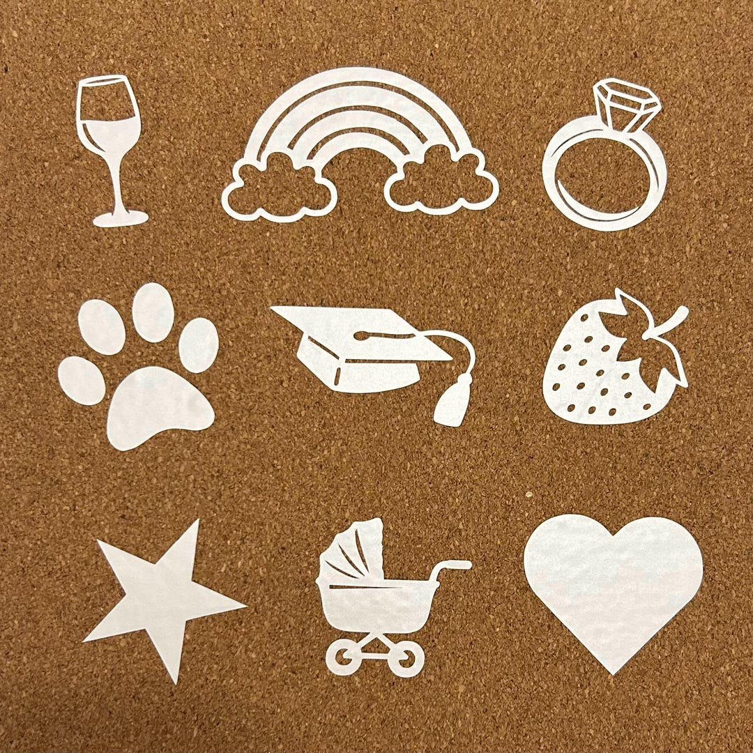 Custom Vinyl Stickers - Shapes - Etsy