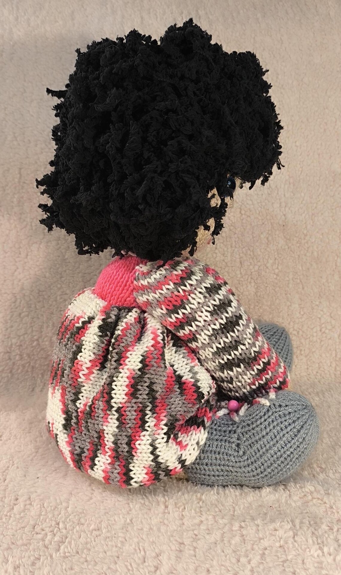 Katty Knitted Doll PDF Pattern for Knitting Machine ADDI/SENTRO - Etsy