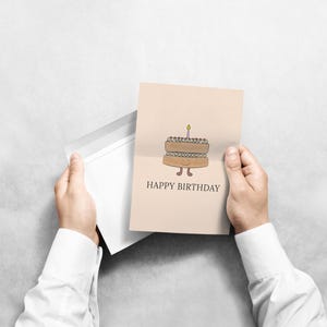 Jellycat Cake Birthday Card - Etsy