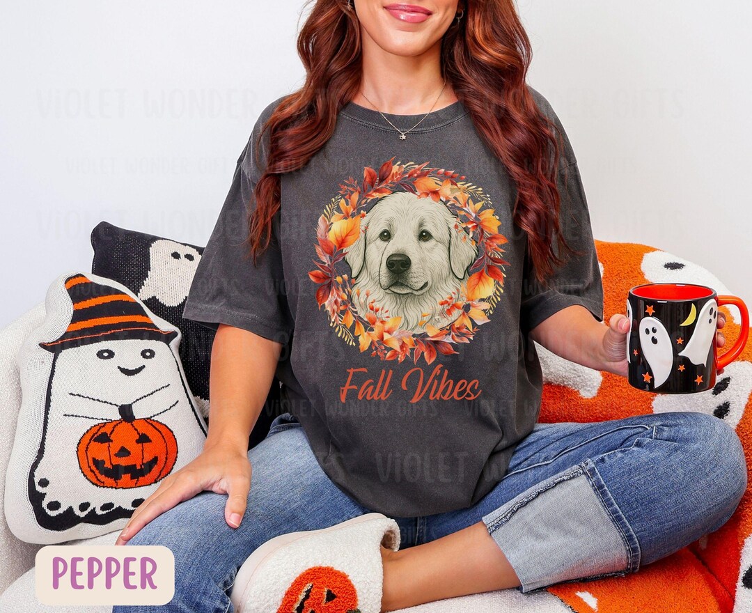 For the Love of a Great Pyrenees - Dog Mom T-shirt, Comfort Colors ...